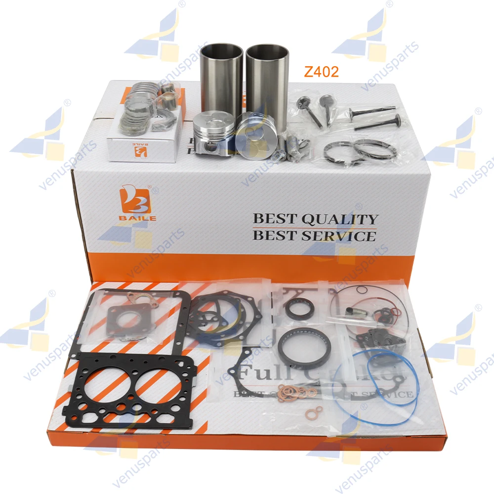 For-Kubota-Z402-Overhaul-Rebuild-Kit-Piston-Ring-Cylinder-Liner-Full-Gasket-Set-Engine-Parts ...