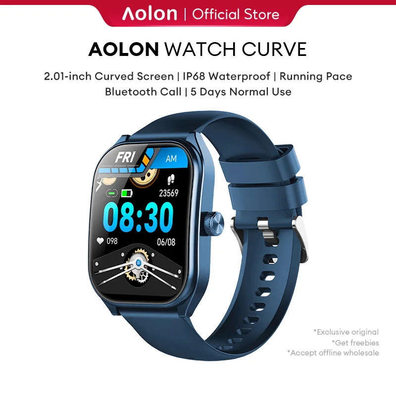 Aolon-2-01-Curved-Screen-Smartwatch-Men-Call-Sports-Waterproof-Wrist ...