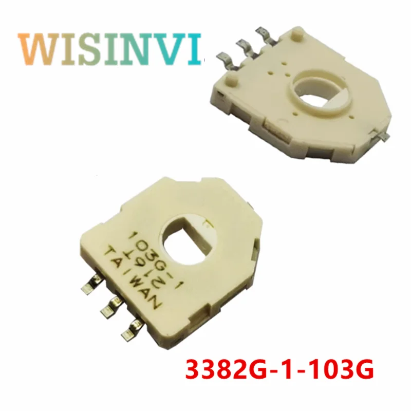 5PCS-3382G-1-103G-3382G-1-103G-3382-12-mm-Rotary-Position-Sensor-SMD-4P ...