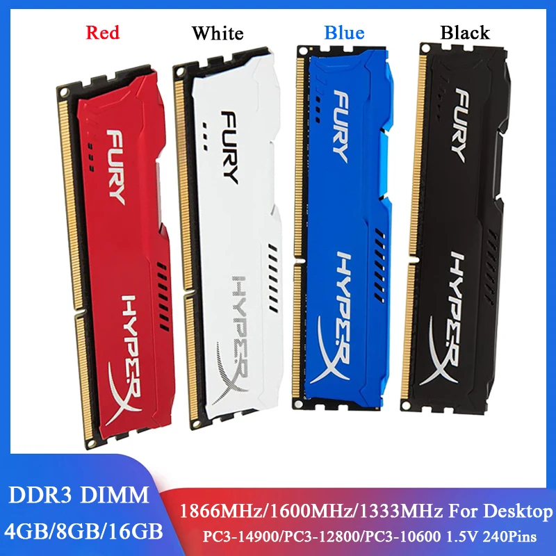 DDR3-Desktop-Memory-Module-8GB-4GB-16GB-1600MHz-1333-1866MHz-240-pinos ...