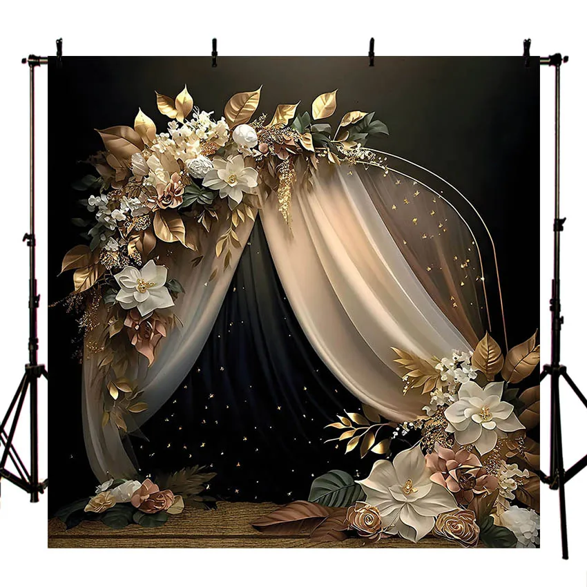 Mehofond-Rideau-de-Fleurs-Vintage-pour-Photographie-Arri-re-Plan-pour ...