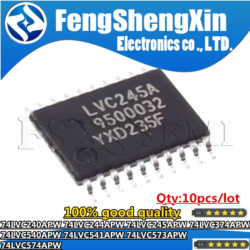 10pcs-74LVC240APW-74LVC244APW-74LVC245APW-74LVC374APW-74LVC540APW ...