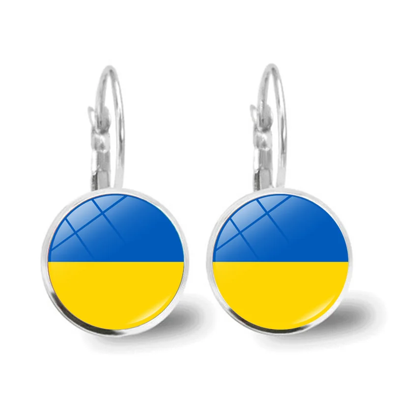 Accessories Women Ukraine | Glass Ear Hook Earrings | Women Ukraine ...
