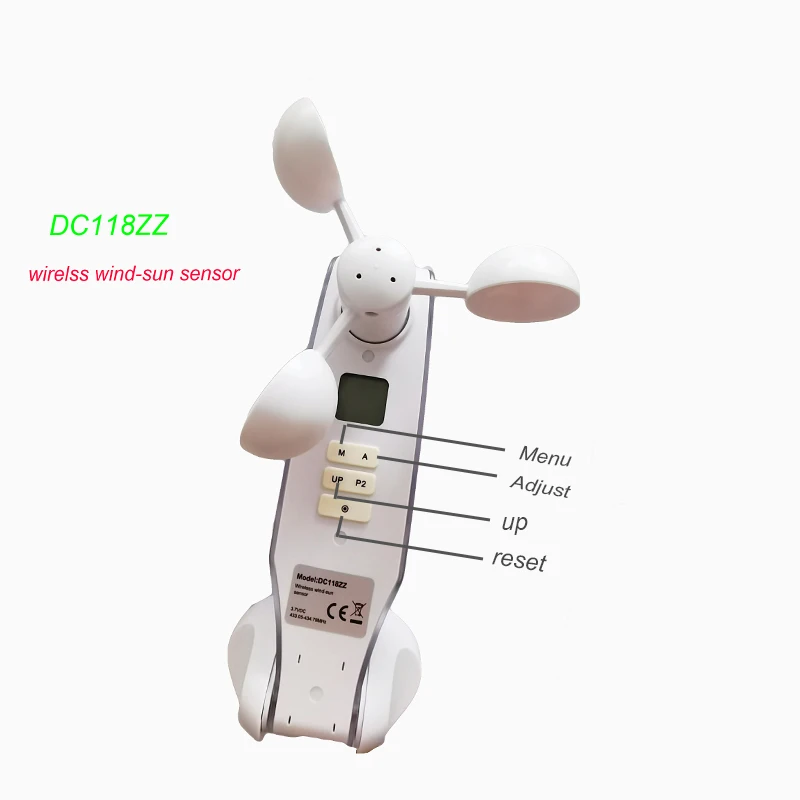 DC118ZZ 433MHz DOOYA Solar Wireless Wind Sun Sensor for awning and ...