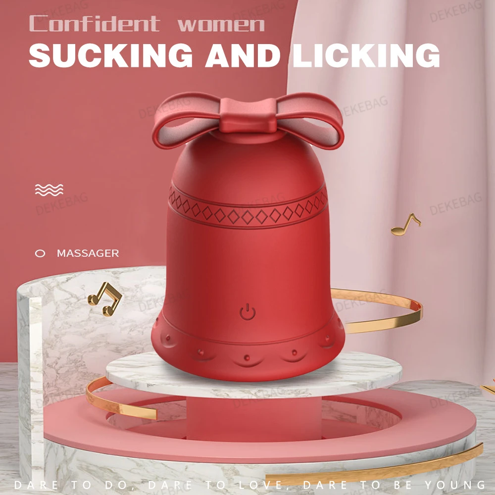Bell Shape Vagina Sucking Vibrator Intimate Good Nipple Sucker Oral ...