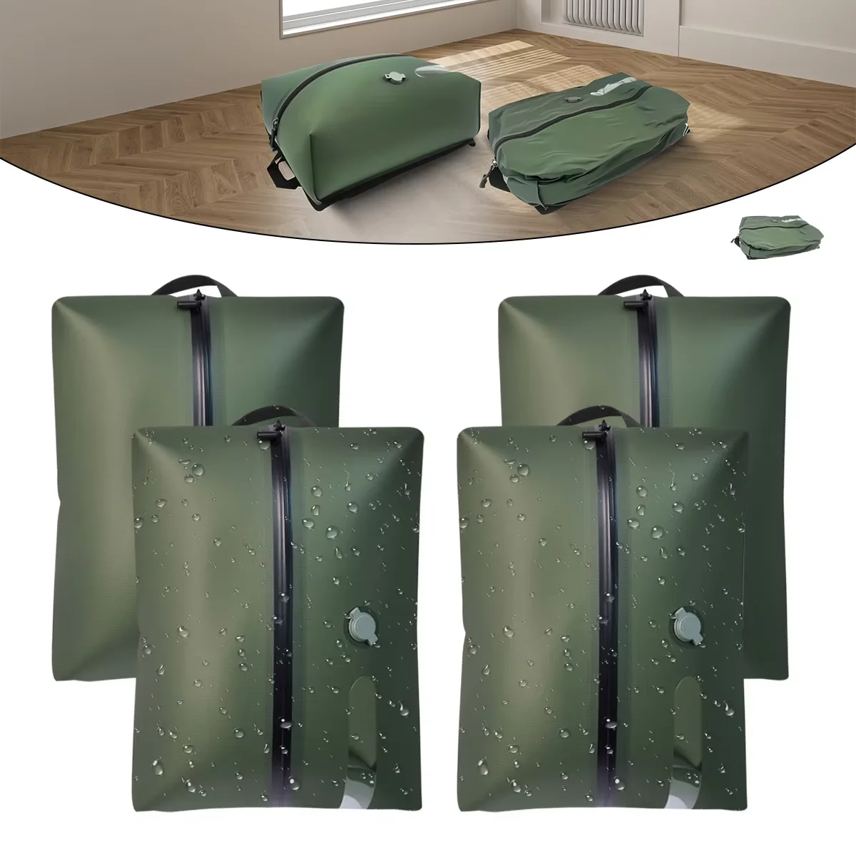Travel Vacuum Storage Bag Clothing Waterproof And Dustproof Air Bag ...