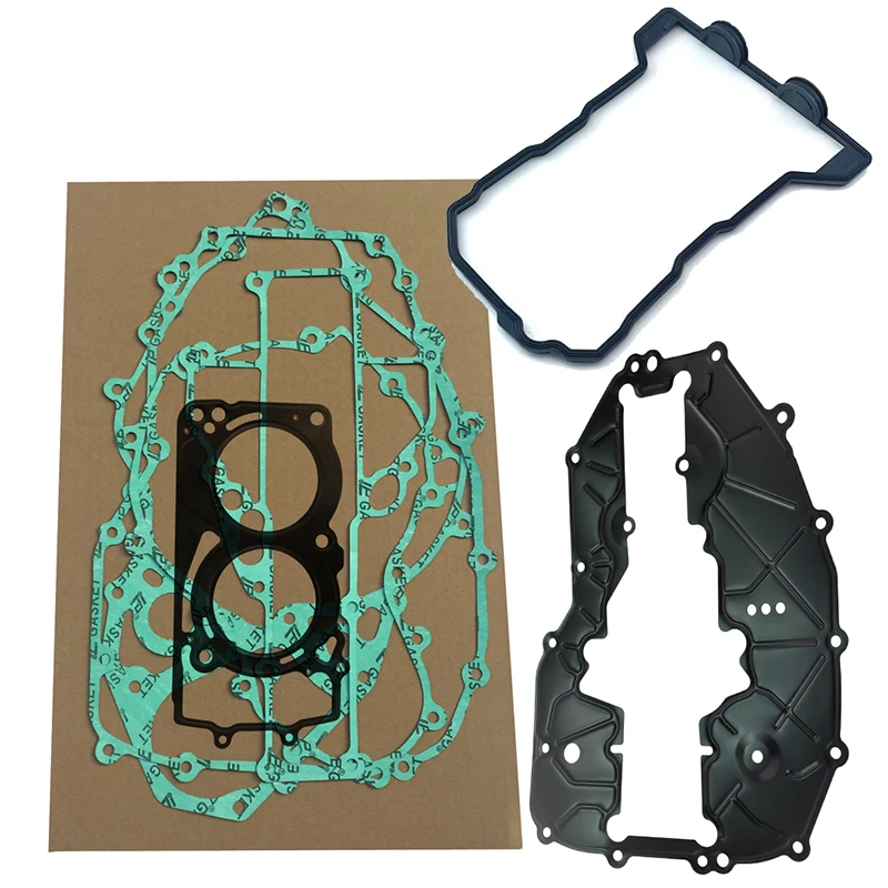 Full Motorcycle Crankcase Cover Cylinder Gasket Kits Set For BMW F700 ...