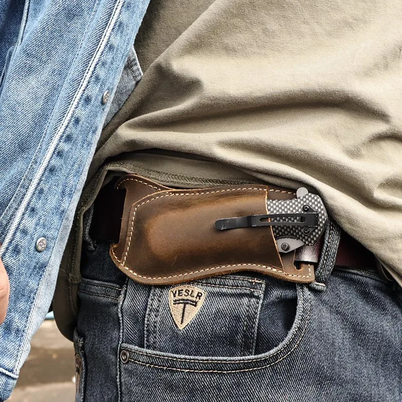 RIYAO-Vintage-Tactical-Damascus-Knife-Case-Belt-Holder-Outdoor ...