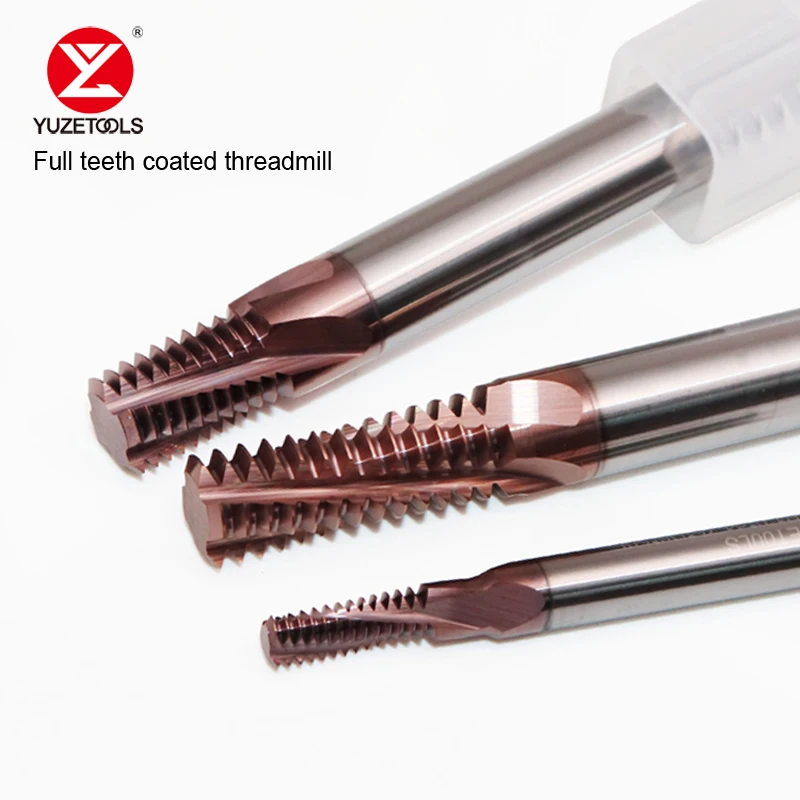 Solid Carbide Thread Milling Cutter Coated M2 M3 M4 M5 M6 M8 M10 M12 ...