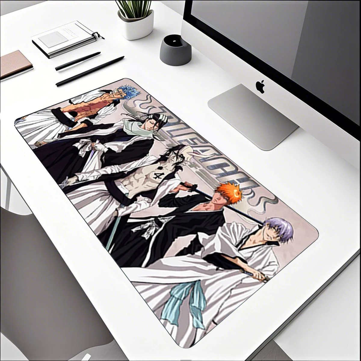 HD Anime Mousepad XXL Bleach Mouse Pad Kurosaki Ichigo Large Computer ...