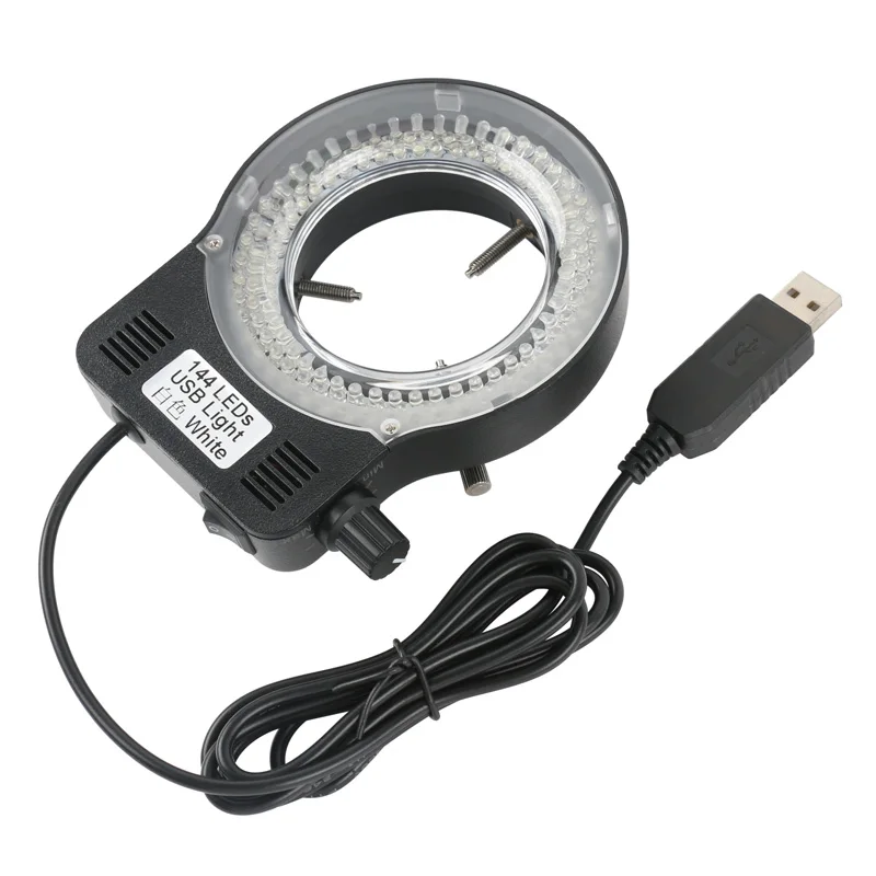 Led Ring Light Illuminator | Microscope Parts Accessories - Usb 144 Led ...