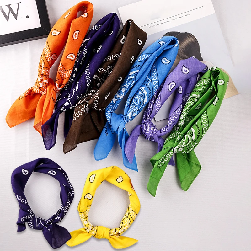 Fashion Unisex Bandana Scarf Hip Hop Hiking Headscarf Wrist Wraps ...