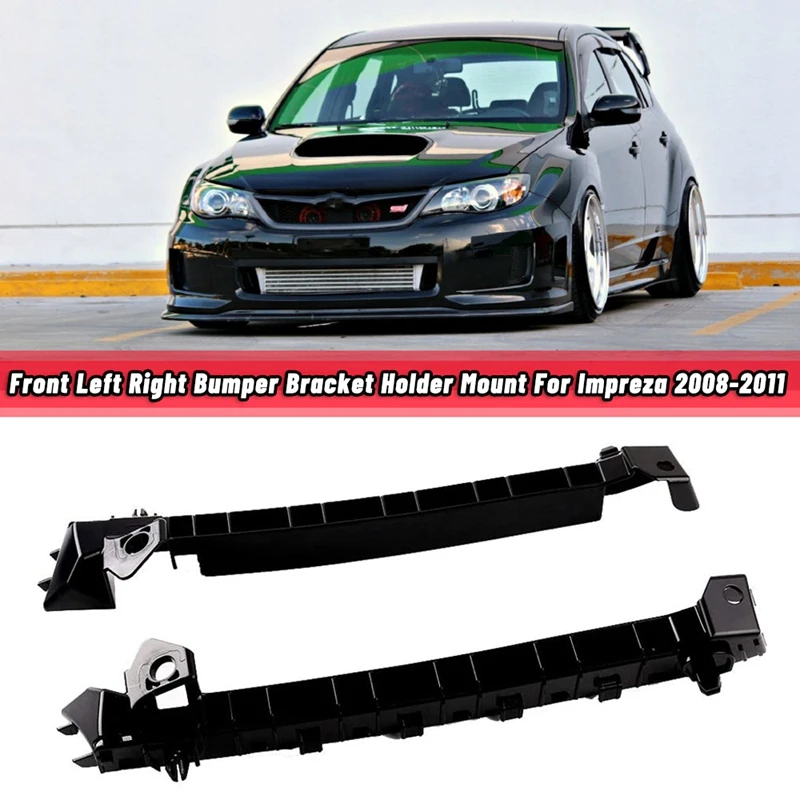 1-Pair-Front-Left-Right-Bumper-Bracket-Holder-Mount-For-Subaru-Impreza ...
