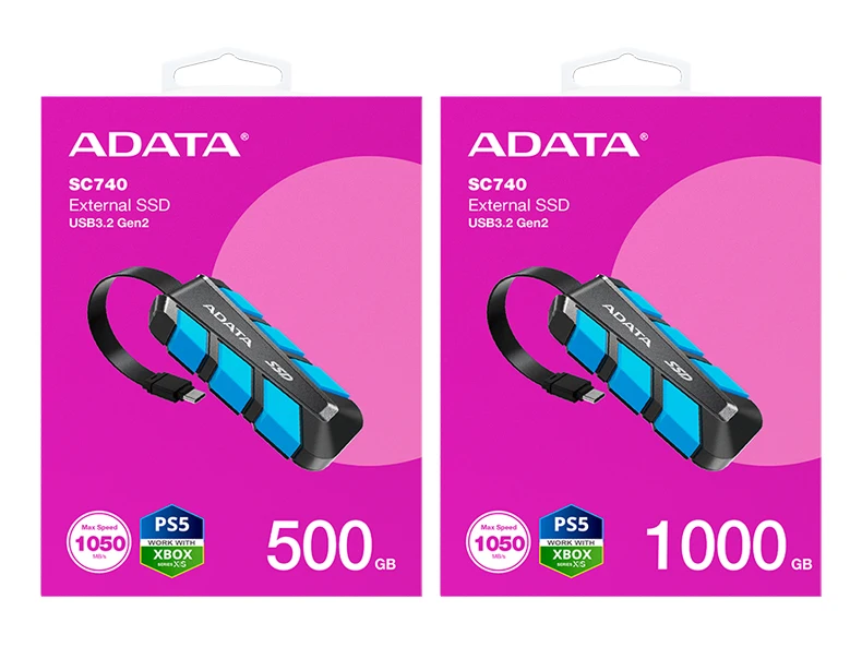 ADATA SC740 SSD 500ГБ/1ТБ USB 3.2 Type-C | AliExpress