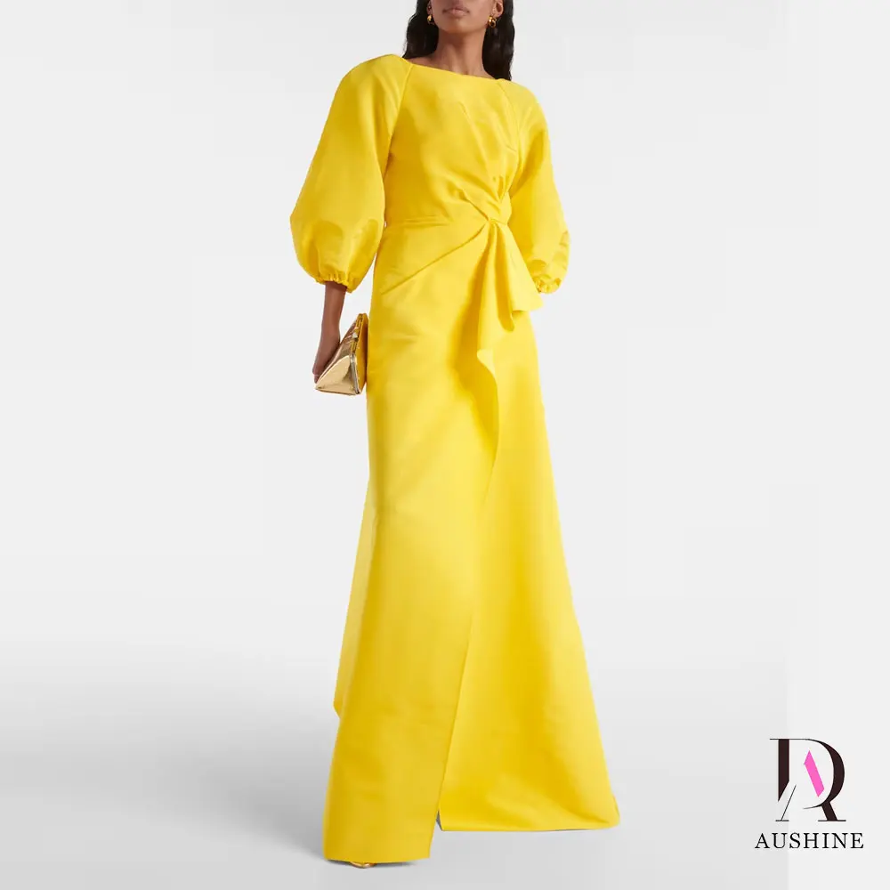 Aushine-Dress-Floor-Length-Luxury-Birthday-Evening-Dress-Full-Sleeves-Summer-Elegant-Wedding ...