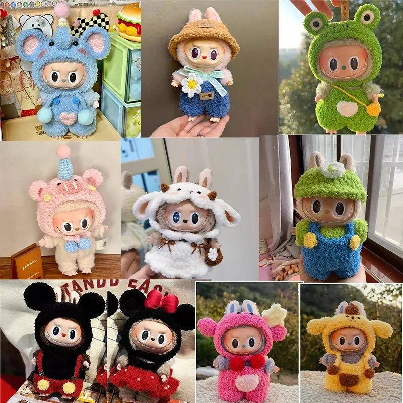 New-17cm-Labubu-Inventory-Cute-Fashion-Clothing-Accessories-Labubu ...