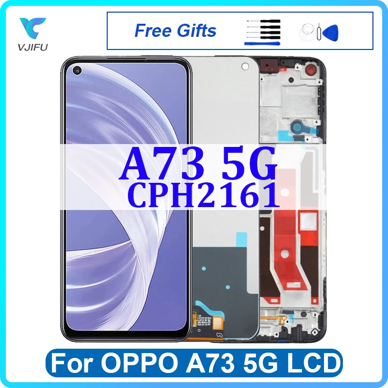 6-5-LCD-For-OPPO-A73-5G-CPH2161-Display-Touch-Screen-Digitizer-Assembly ...
