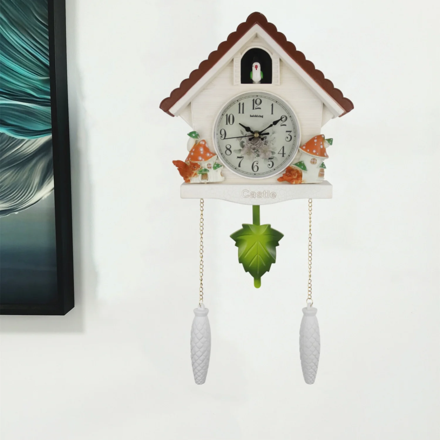 Cuckoo-Clock-Wall-Clock-Bird-House-Day-Time-Hourly-Alarm-Clocks-Nordic ...