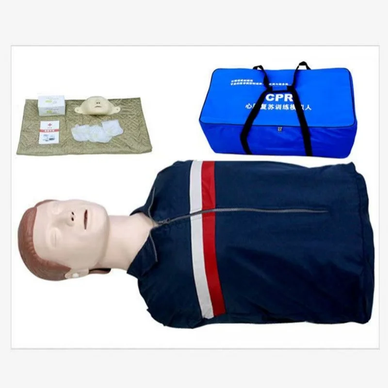 Half Body CPR Training Adult Model First Aid Mannequin for Nurse ...