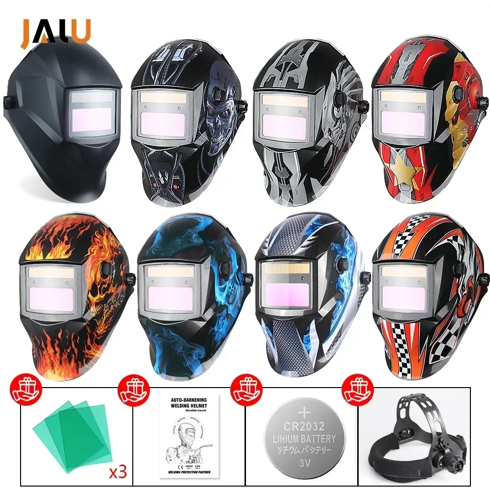 Welding mask Solar Automatic Li battery Electric DIN4/9-13 TIG MIG ...