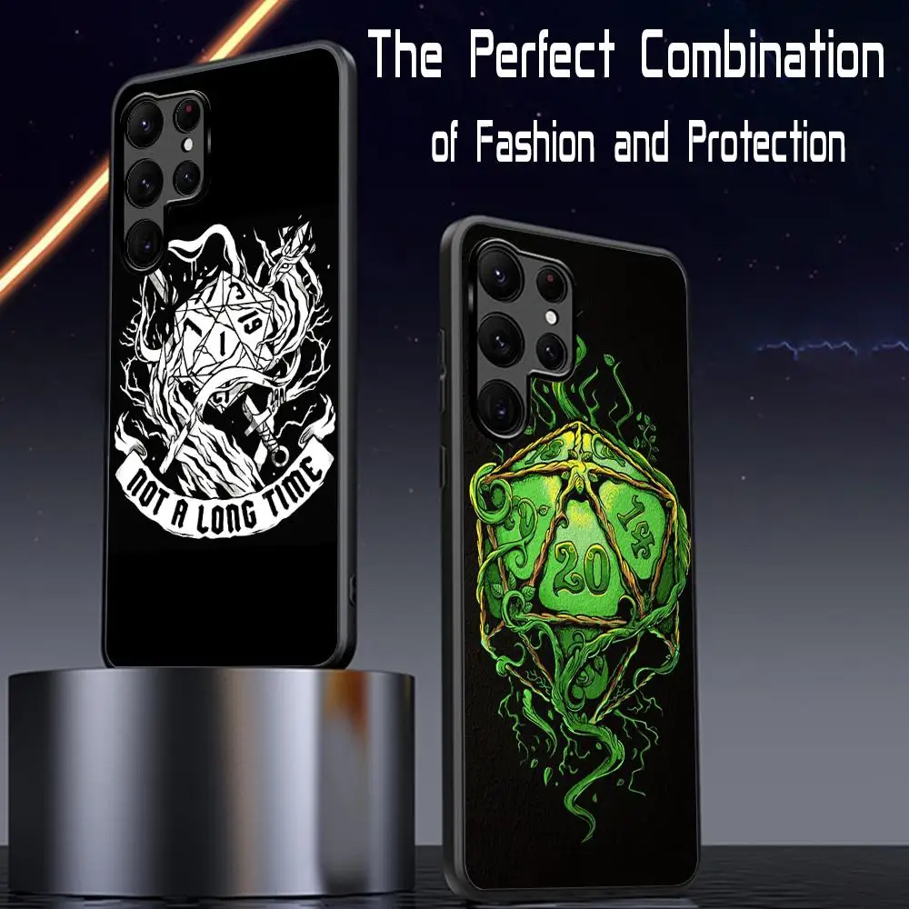 Dungeons Dragons dnd ins Phone Case For Samsung Galaxy S25 S24 S23 S22 ...