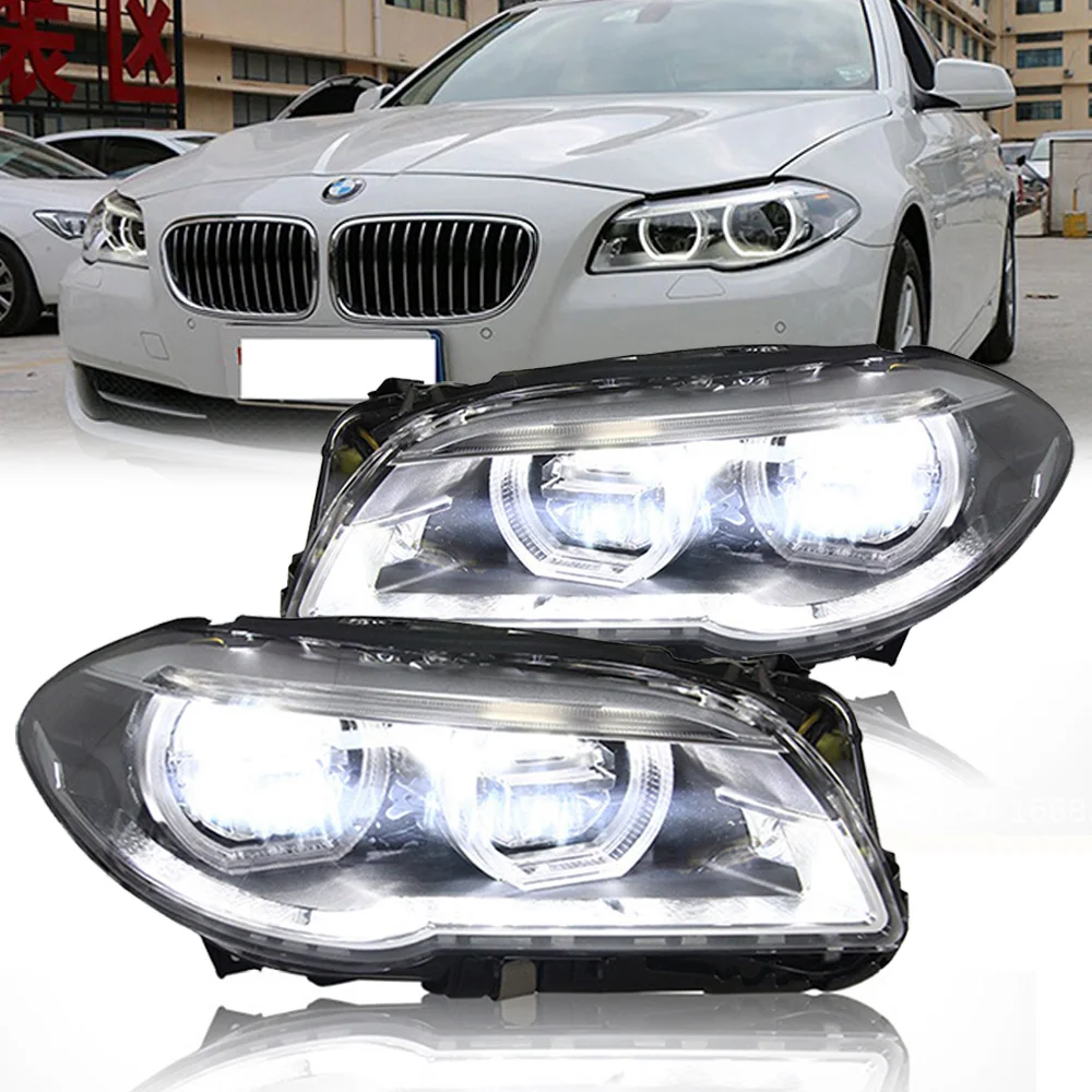 Car-LED-Headlights-for-BMW-F10-LED-Headlight-Projector-Lens-2010-2016 ...