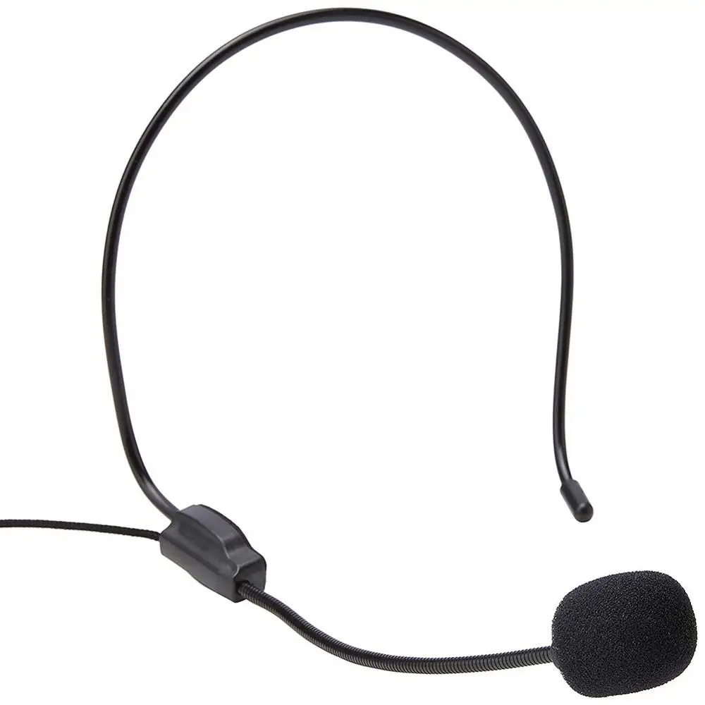 Phone-PC-Microphone-Dancing-Teaching-3-5mm-Plug-Headwear-Microphone ...