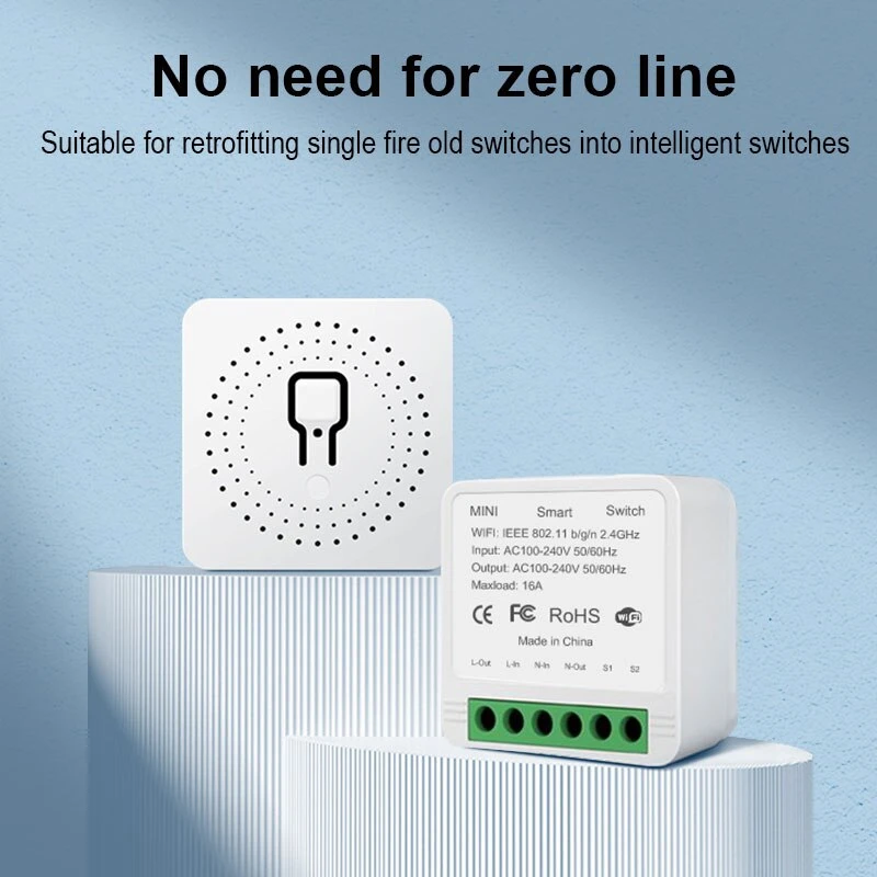 16a Graffiti Wifi Bluetooth Dual-mode Smart On-off Device Concealed ...