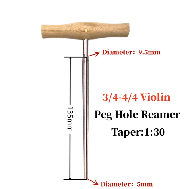 Violin/viola/Cello peg Hole Reamer/end pin reamer HSS Blade,Luthier ...