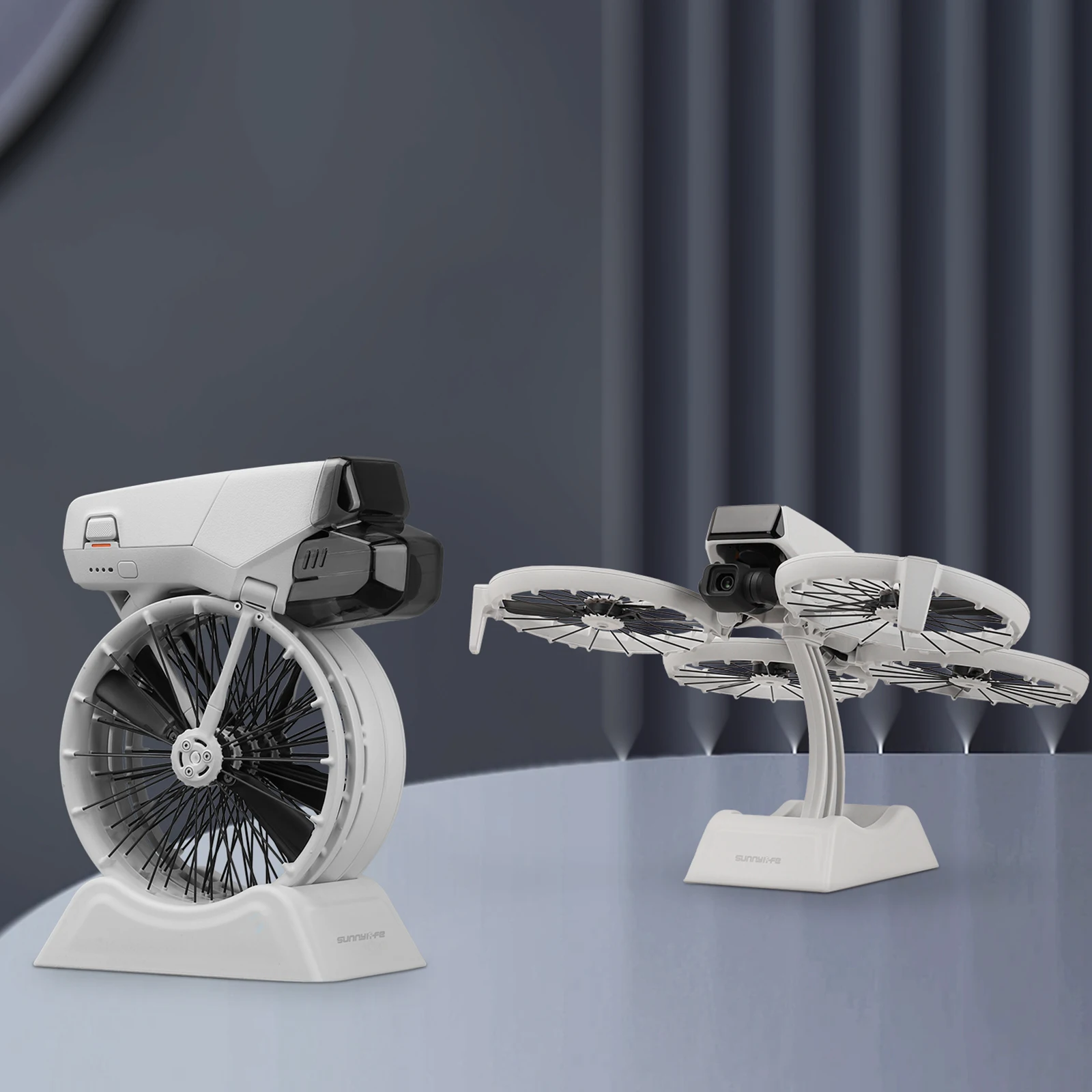 Flip Desktop Display Stand Drone & RC 2/RC-N3 Remote Control Base Mount ...