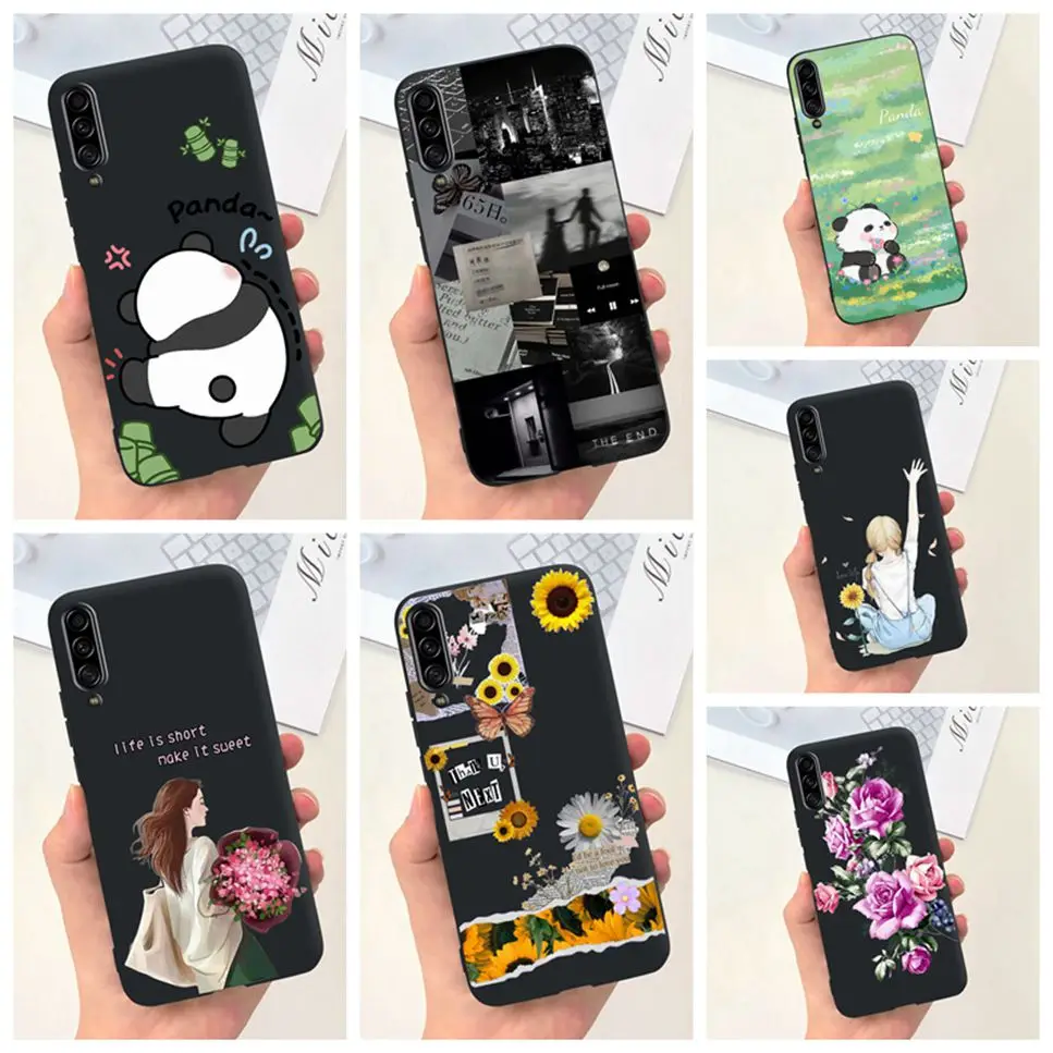 For Samsung Galaxy A90 5G Case Cartoon Soft Silicone Back Cover For ...