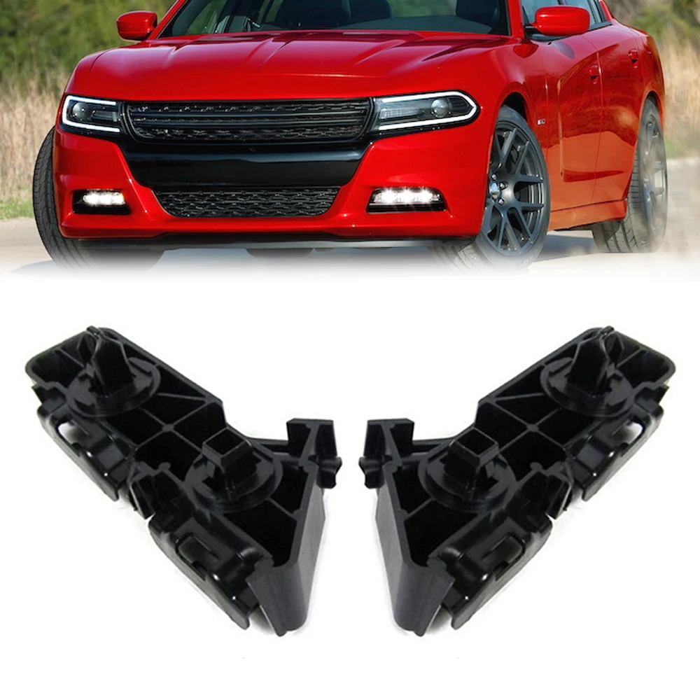 2Pcs Car Accessories Bumper Bracket Set For Dodge Charger 2011-2014 R/T ...