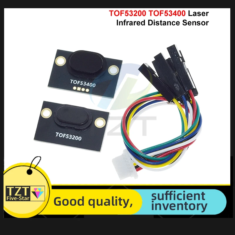 1/3PCS TOF53200 TOF53400 2M / 4M Laser Infrared Distance Measurement ...