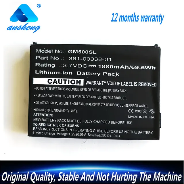 Garmin Nuvi Replacement Battery For Garmin Zumo 660, Nuvi 500/550 ...