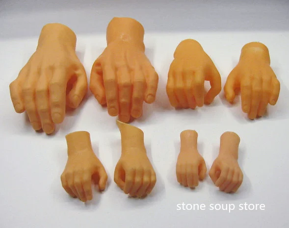 Santa-Claus-Vinyl-Simulation-Hand-Christmas-Decorations-DIY-Craft-High ...