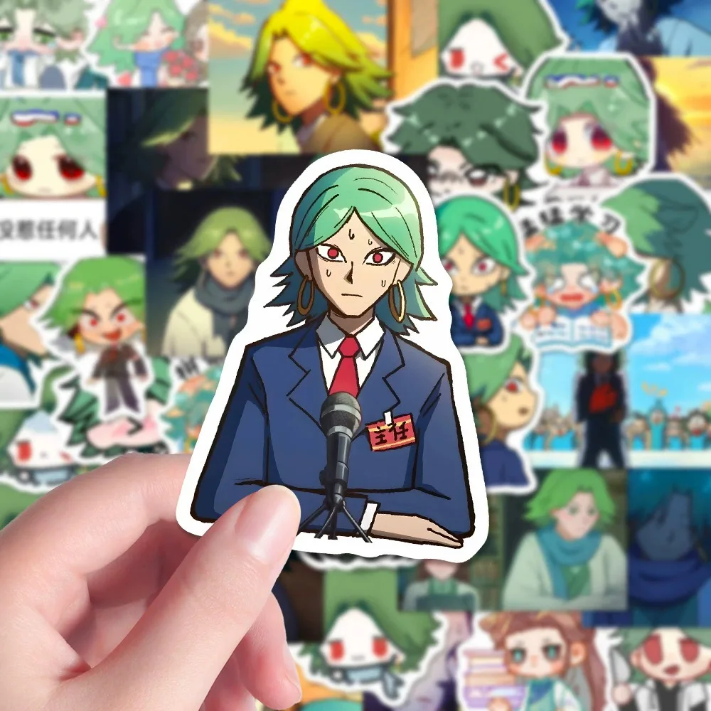 10/55Pcs Cartoon Anime Scissor Seven Surrounding Stickers Waterproof ...