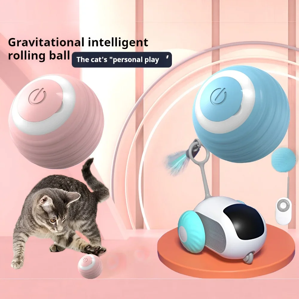Automatic-Rolling-Magic-Ball-para-Animais-de-Estima-o-Brinquedos ...