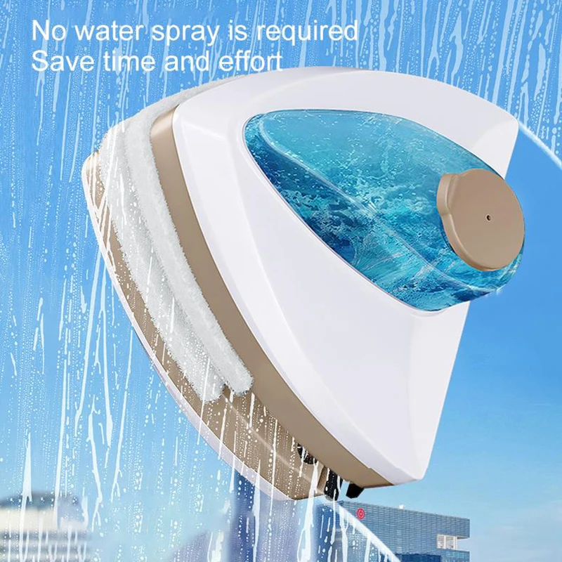 Double Sided Magnetic Glass Window Cleaning Tool Automatic Water ...