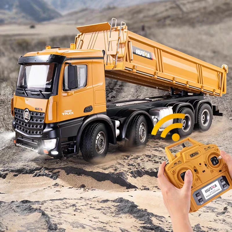 New-Huina-536-Remote-Control-Truck-12-Channel-Rc-Truck-Alloy-Full ...