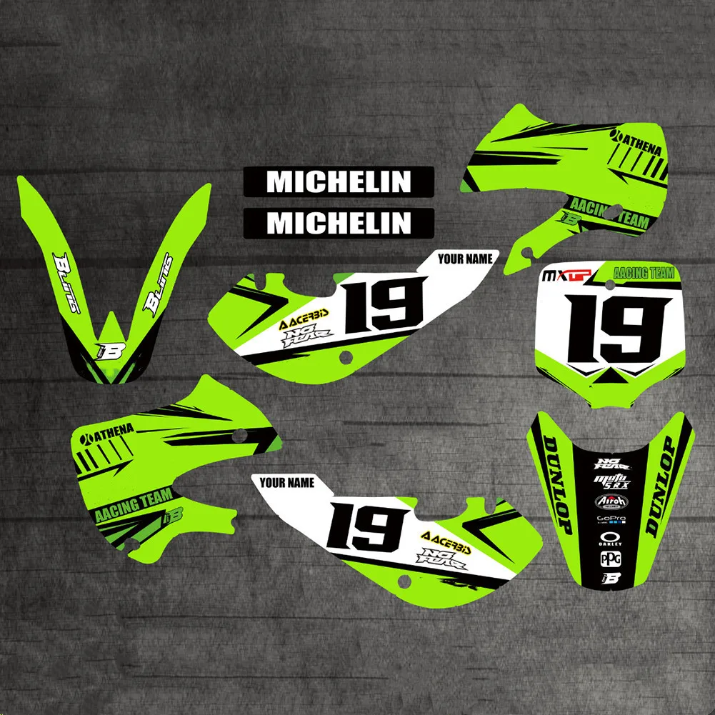 2007 Kx65 Monster Energy Graphics