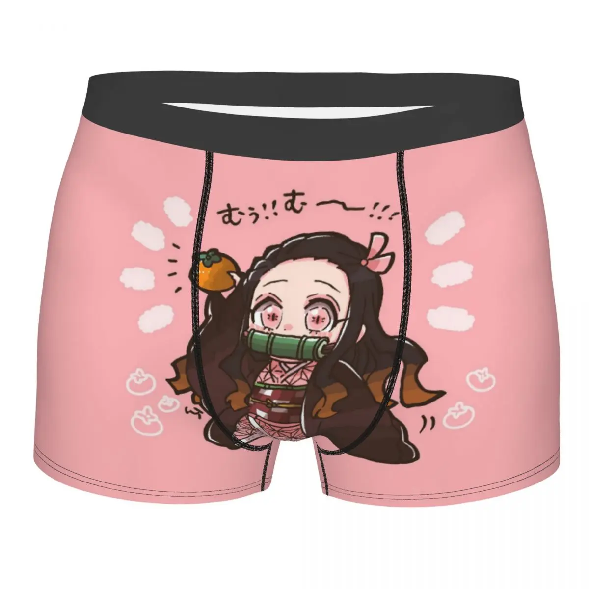 Custom-Demon-Slayer-Anime-Boxers-Shorts-Mens-Kamado-Nezuko-Devil-s ...
