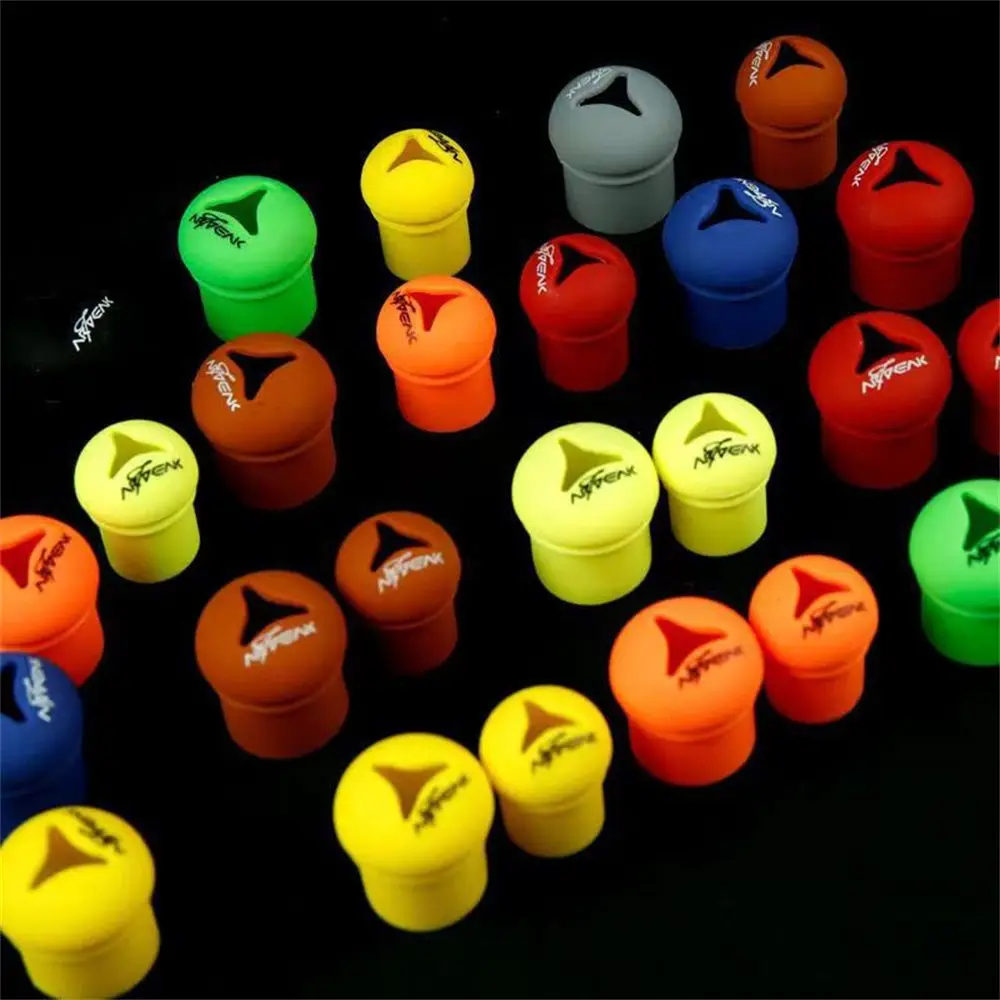1pcs Fishing Rod Handle Protective Case Random Color Silica Gel Lure ...