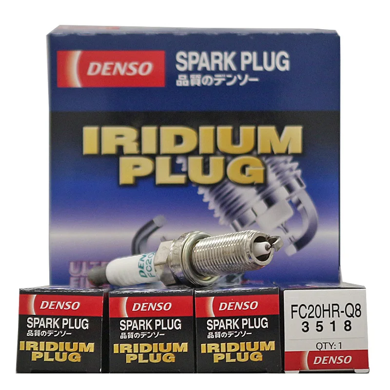 4pcs Original DENSO Iridium Spark Plug FC20HR-Q8 #3518 For C-HR UX260 ...