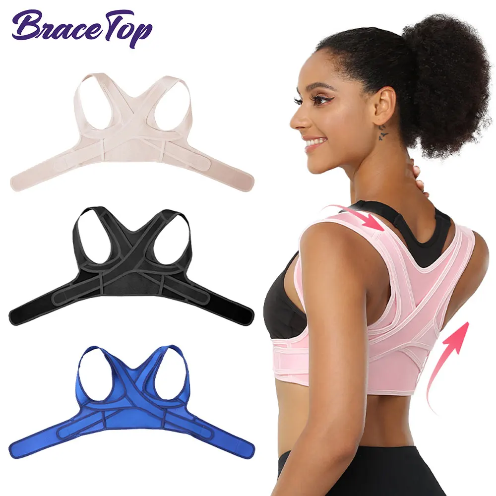 Adjustable-Posture-Corrector-Breathable-Upper-Back-Brace-Back-Support ...