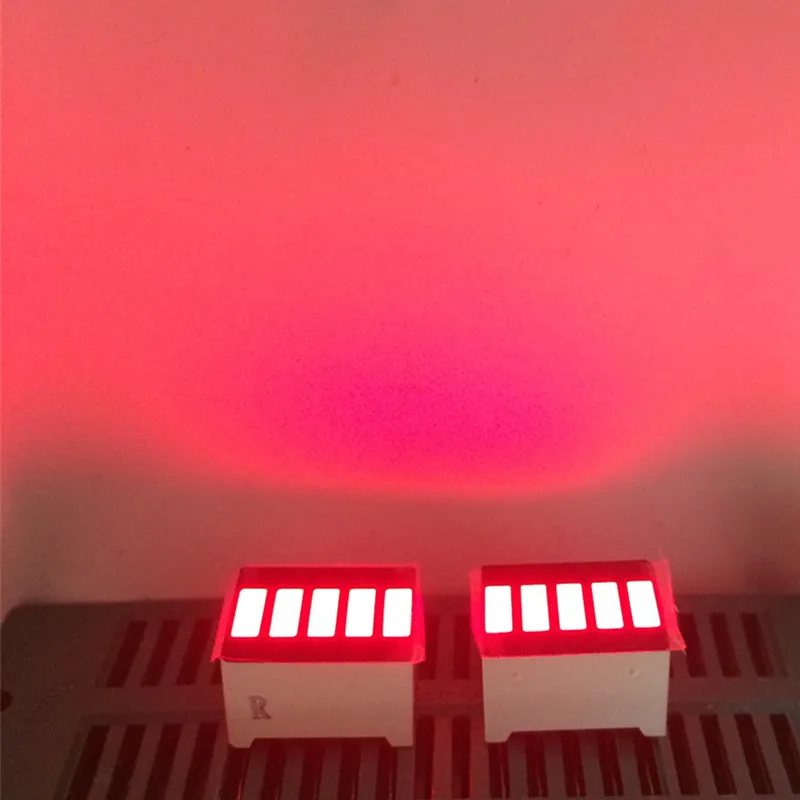 5pcs-LED-Red-Bargraph-5-Segment-LED-Display-5-LED-Bar-Display-For-DIY ...