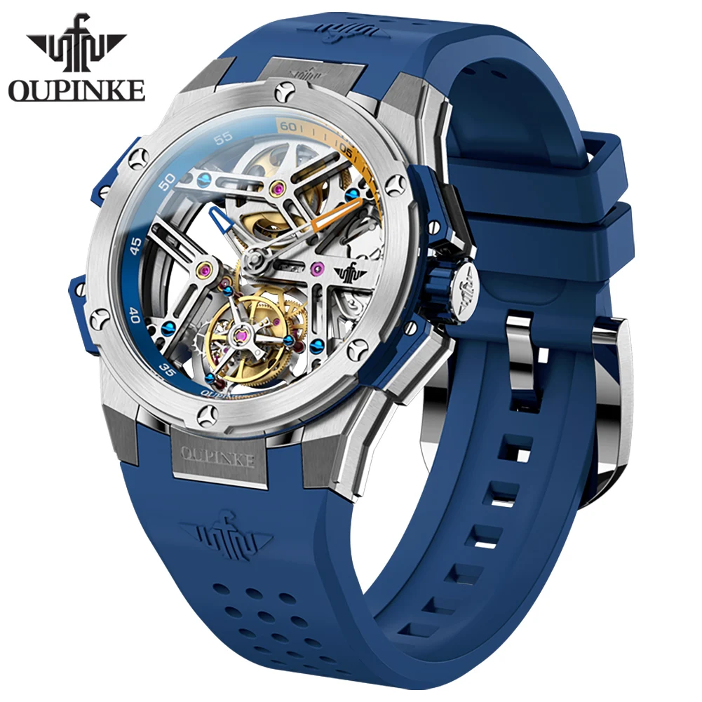 OUPINKE-Real-Tourbillon-Watch-Men-Brand-Automatic-Mechanical-Hollow-Original-Waterproof-Silicone ...