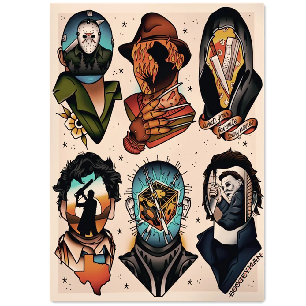 Horror movie tattoo ideas photos