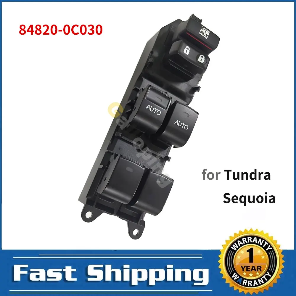 84820 0C030ไฟฟ้าสวิทช์ Lifter คอนโซลสำหรับ Toyota Sequoia Tundra 2006 ...