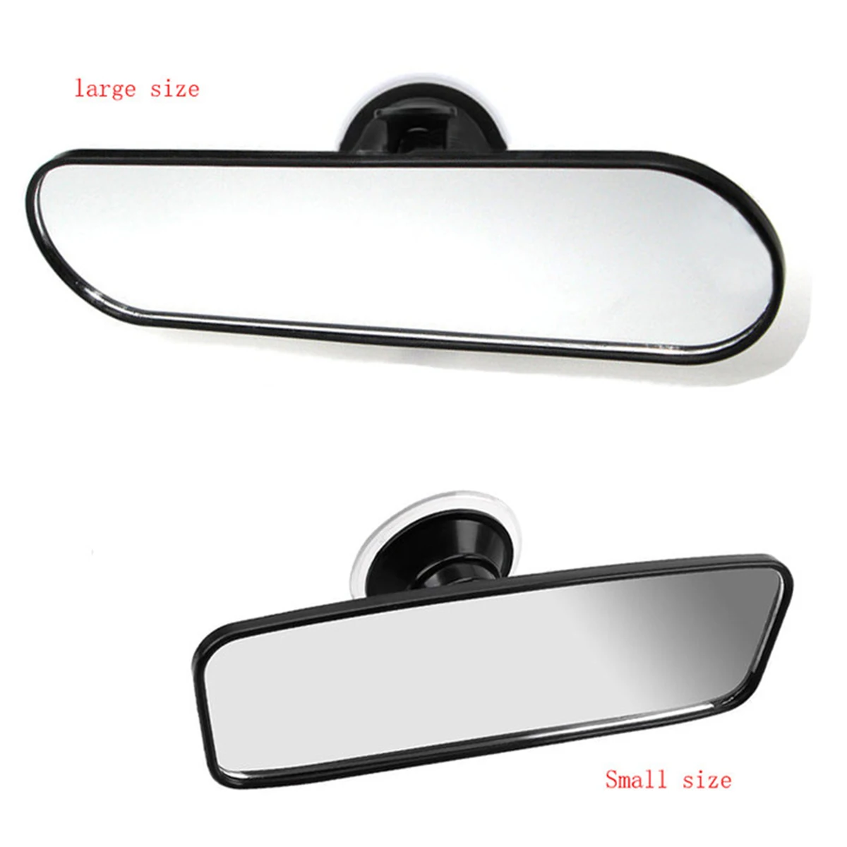 Universal-Adjustable-Suction-Cup-Interior-Rear-View-Mirror-Car-Rear ...
