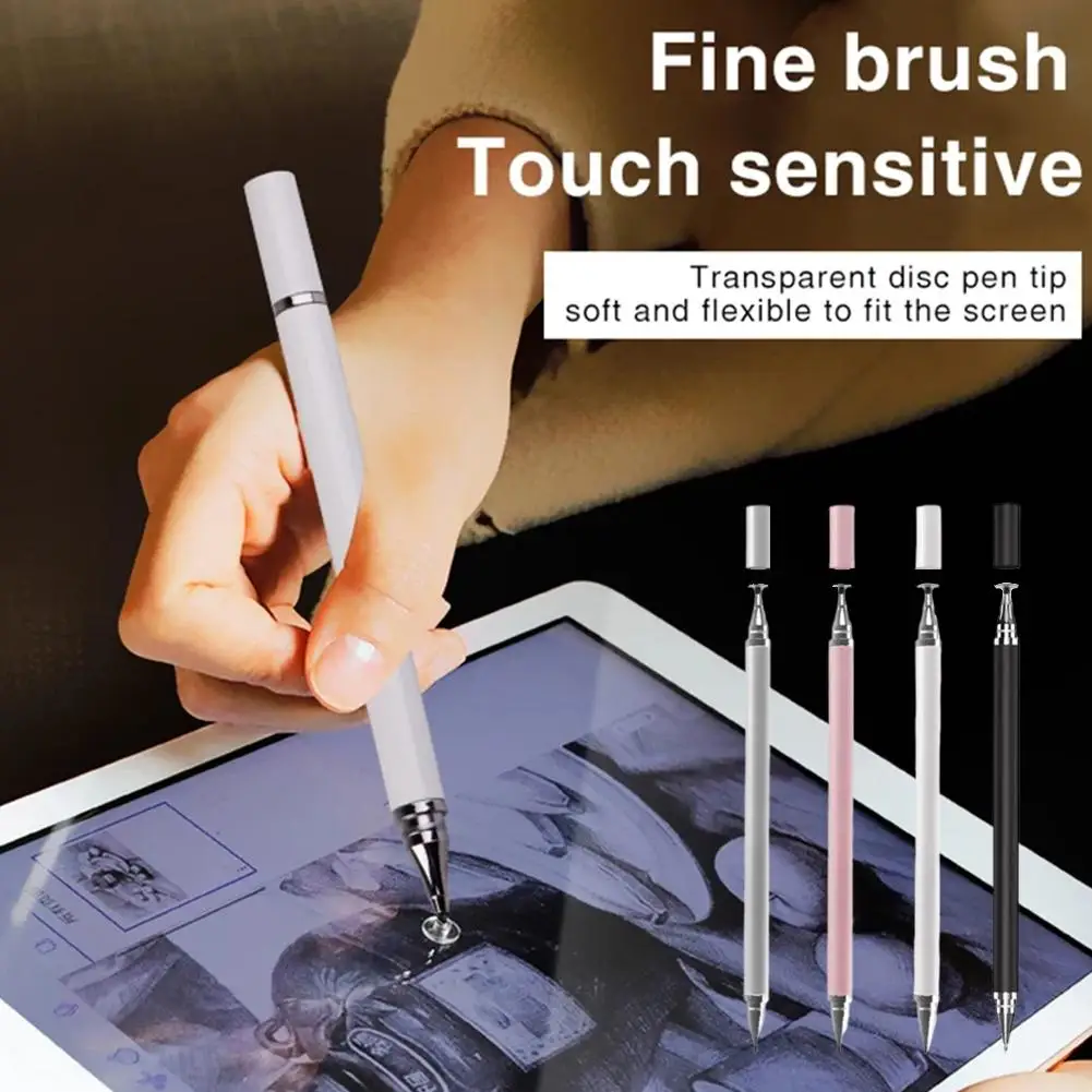 Universal-Stylus-Pen-For-Android-Smart-Phone-Double-Headed-Capacitive ...